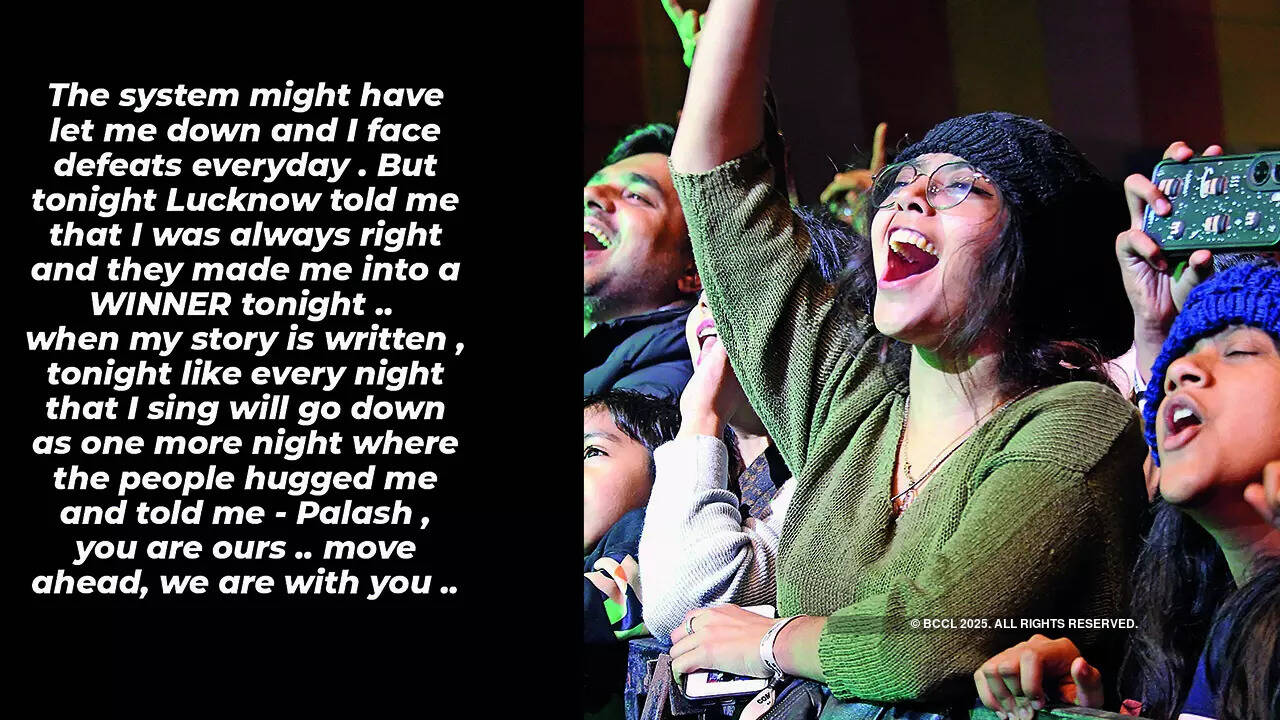 Maaeri moment: Palash Sen weeps as Lucknow crowd sings his classic back ...