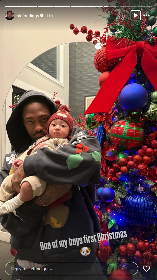 Stefon Diggs reportedly posts his son’s photo on Instagram with special ...