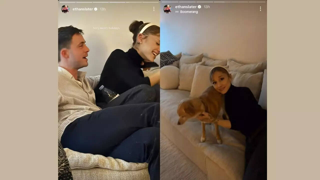 Ethan Slater offers RARE glimpse into his relationship with Ariana ...