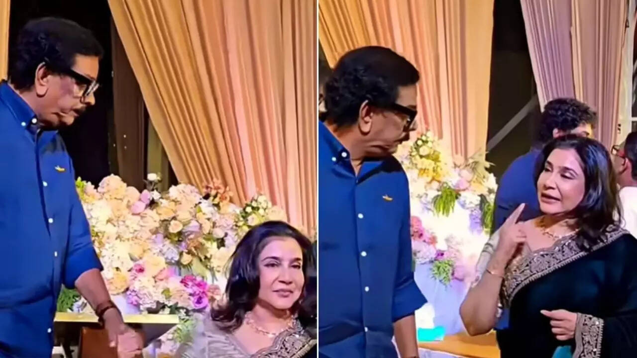 Video: Priyadarshan and Lissy seen hand in hand at Sibi Malayil’s son’s ...
