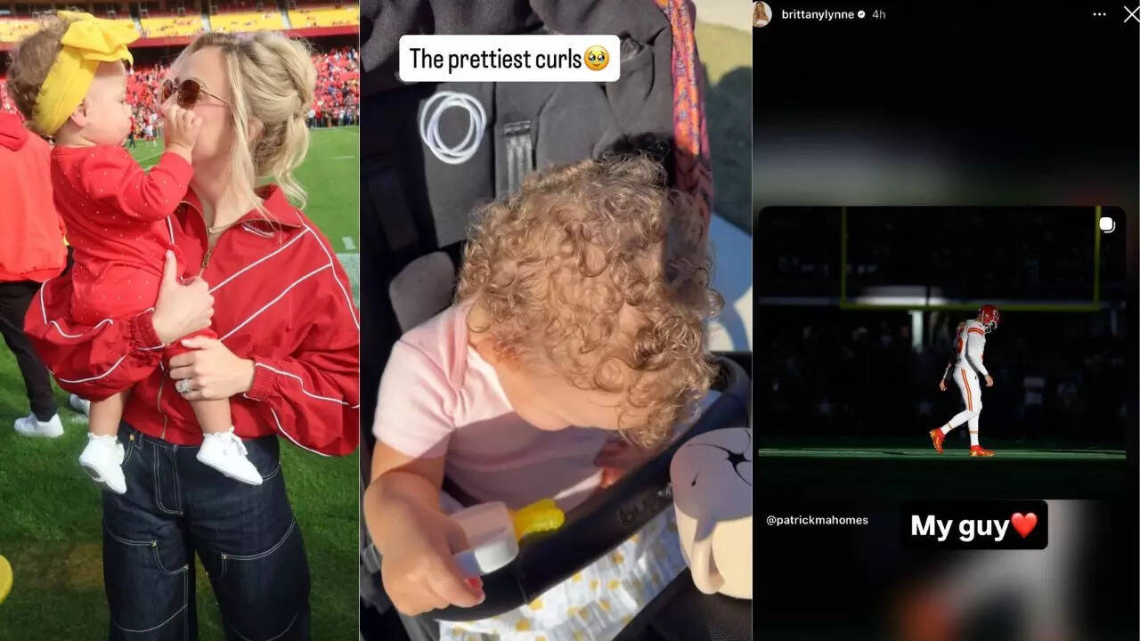 Brittany Mahomes celebrates baby Golden’s growth as Patrick Mahomes ...