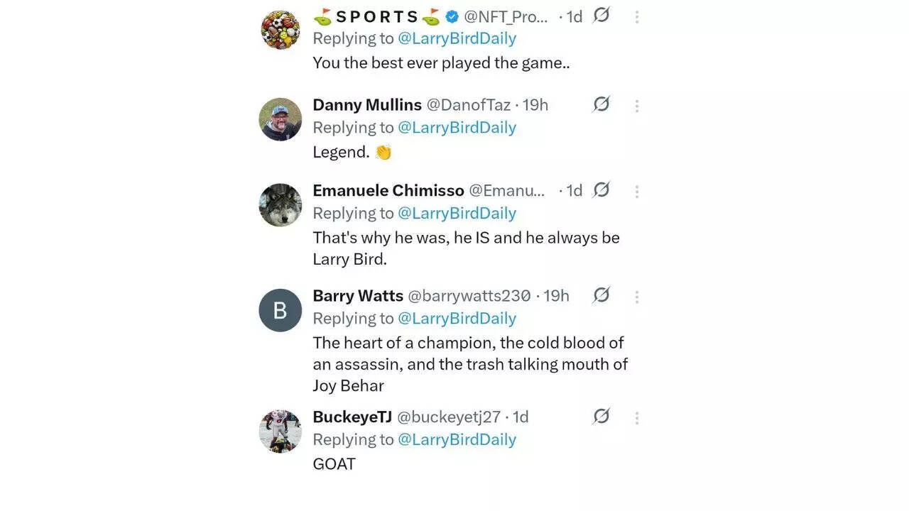 “I knew they were under stress, so I broke them”: Larry Bird reflects ...