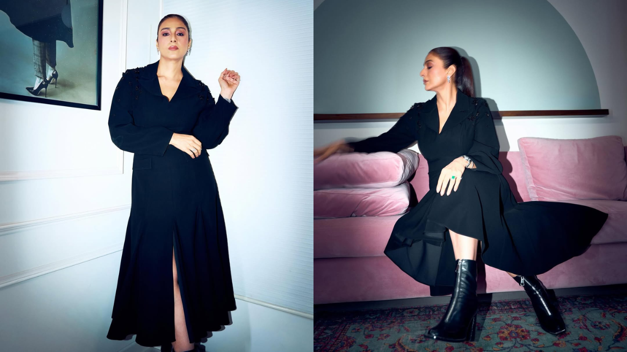 Tabu’s latest monochrome look politely reminds us that black will be ...