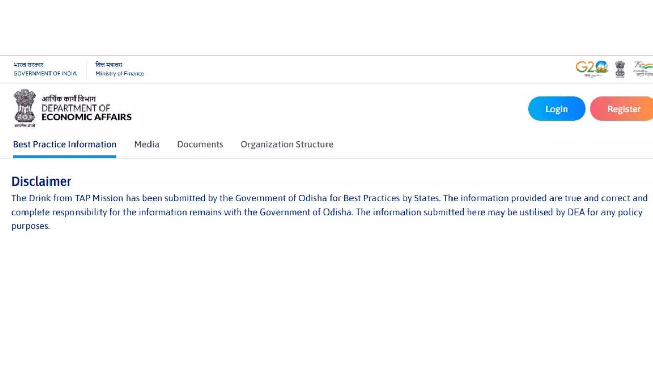 In this Indian city the water is so clean that one can drink it ...