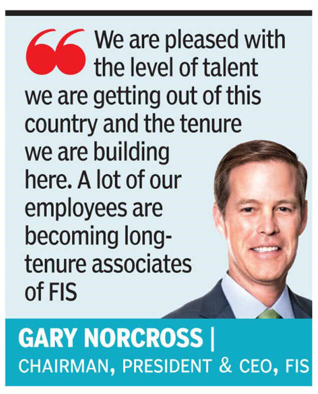 India No. 1 hiring ground outside US for fintech FIS - Times of India