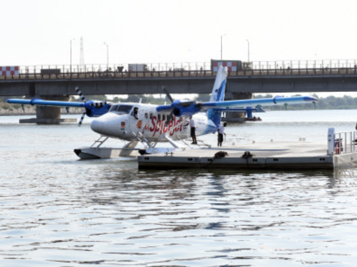 Seaplane: Ahmedabad to Statue of Unity service for tourists from early ...