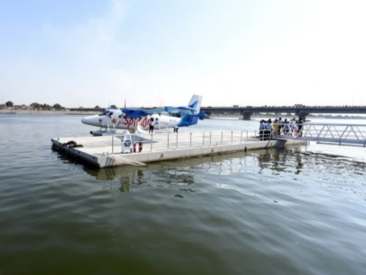 Seaplane: Ahmedabad to Statue of Unity service for tourists from early ...