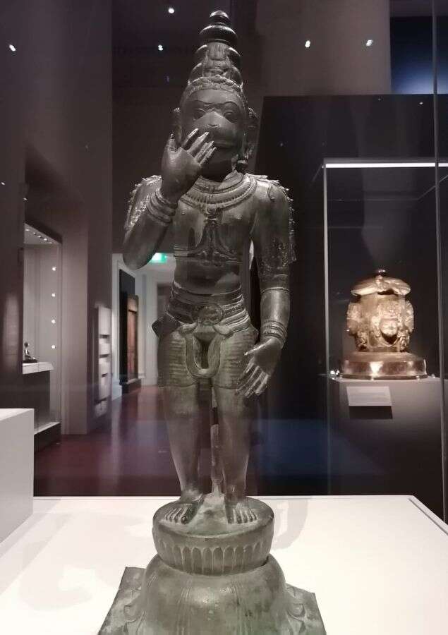 15th century Hanuman idol traced to Singapore museum to be brought back ...