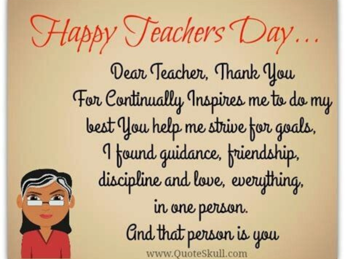 Teachers: Teachers Day Cards 2025: Best greeting card images to share ...