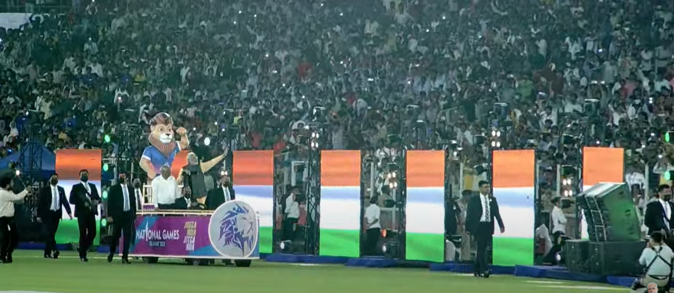 PM Modi inaugurates 36th National Games, says soft power of sports ...