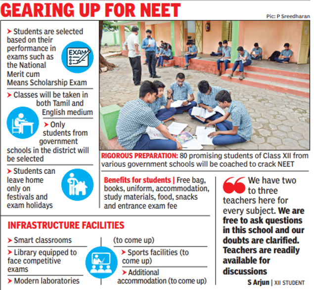 Model School: Model School Commences Classes For Neet; 45 Enrol ...