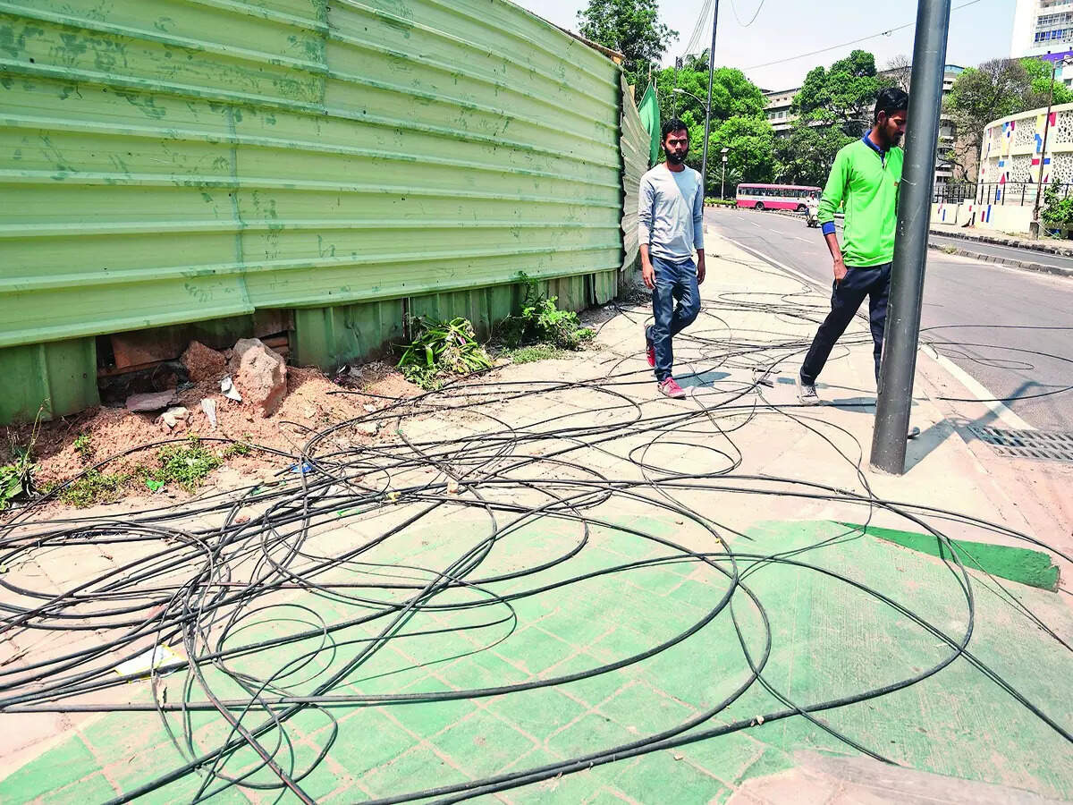 Remove wires, but do not disturb facilities!