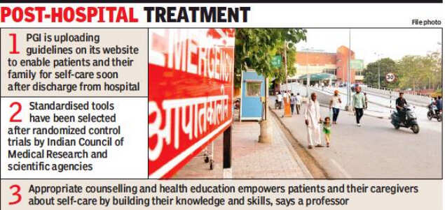 Scan PGI website, get tips on patient care | Chandigarh News - Times of ...