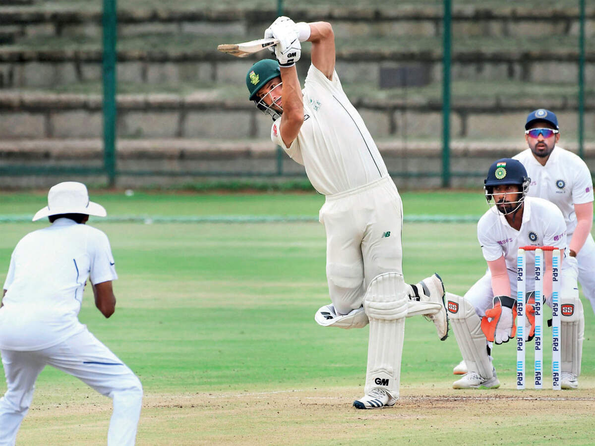 Cricket: Aiden Makram, Wiaan Mulder slams ton on Day three of Ind-A vs SA-A