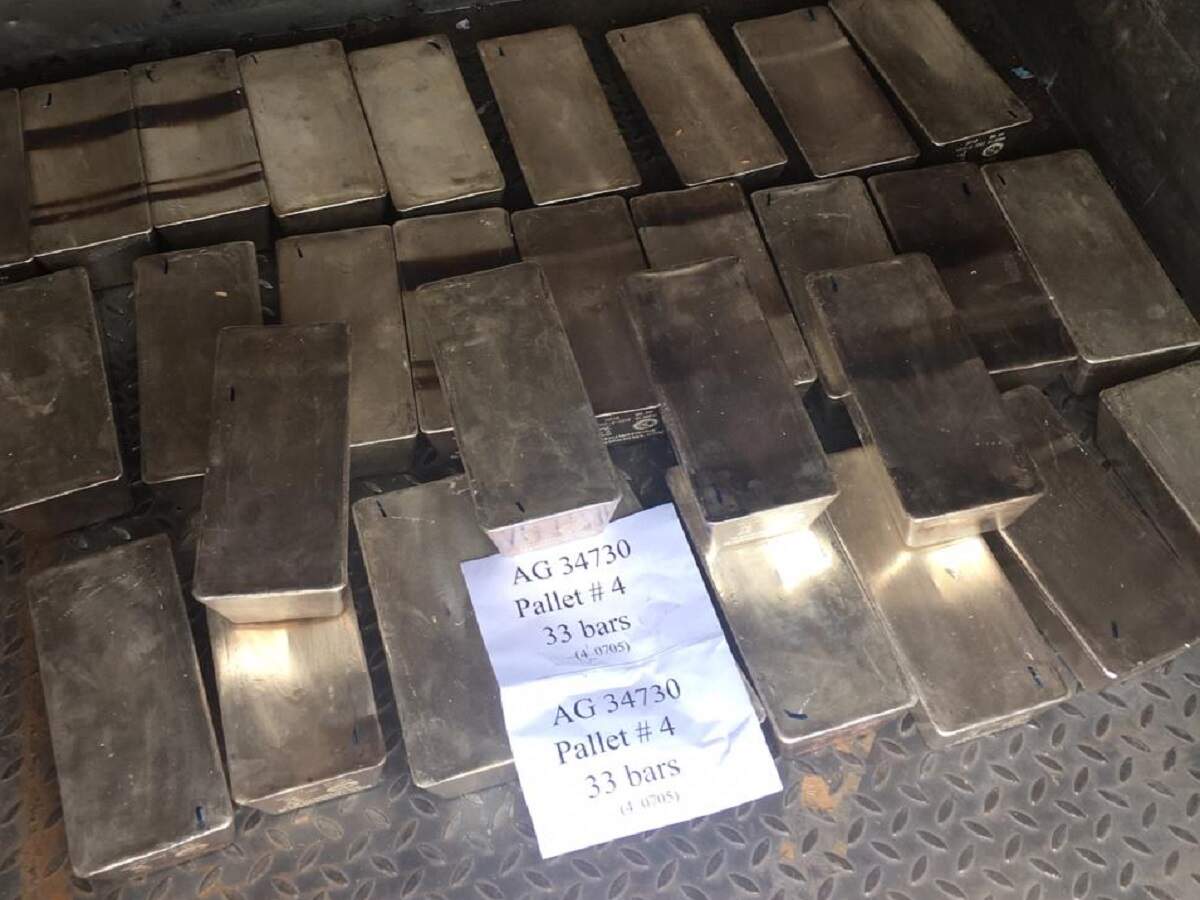 Telangana: Police seize silver bars worth Rs 35 crore in Hyderabad