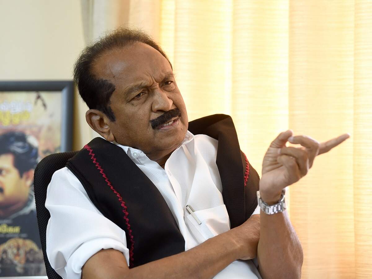 tamil nadu: MDMK leader Vaiko, over 400 cadres, booked for organising ...