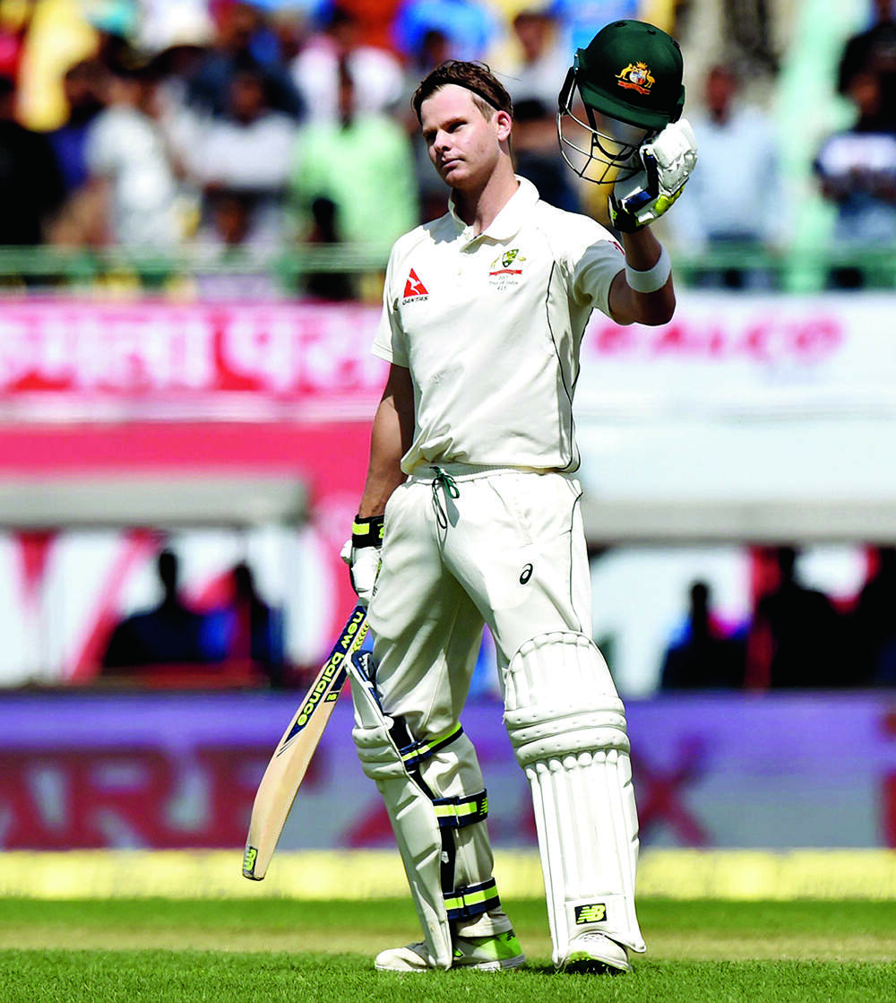 Smith: India struggle against Smith again