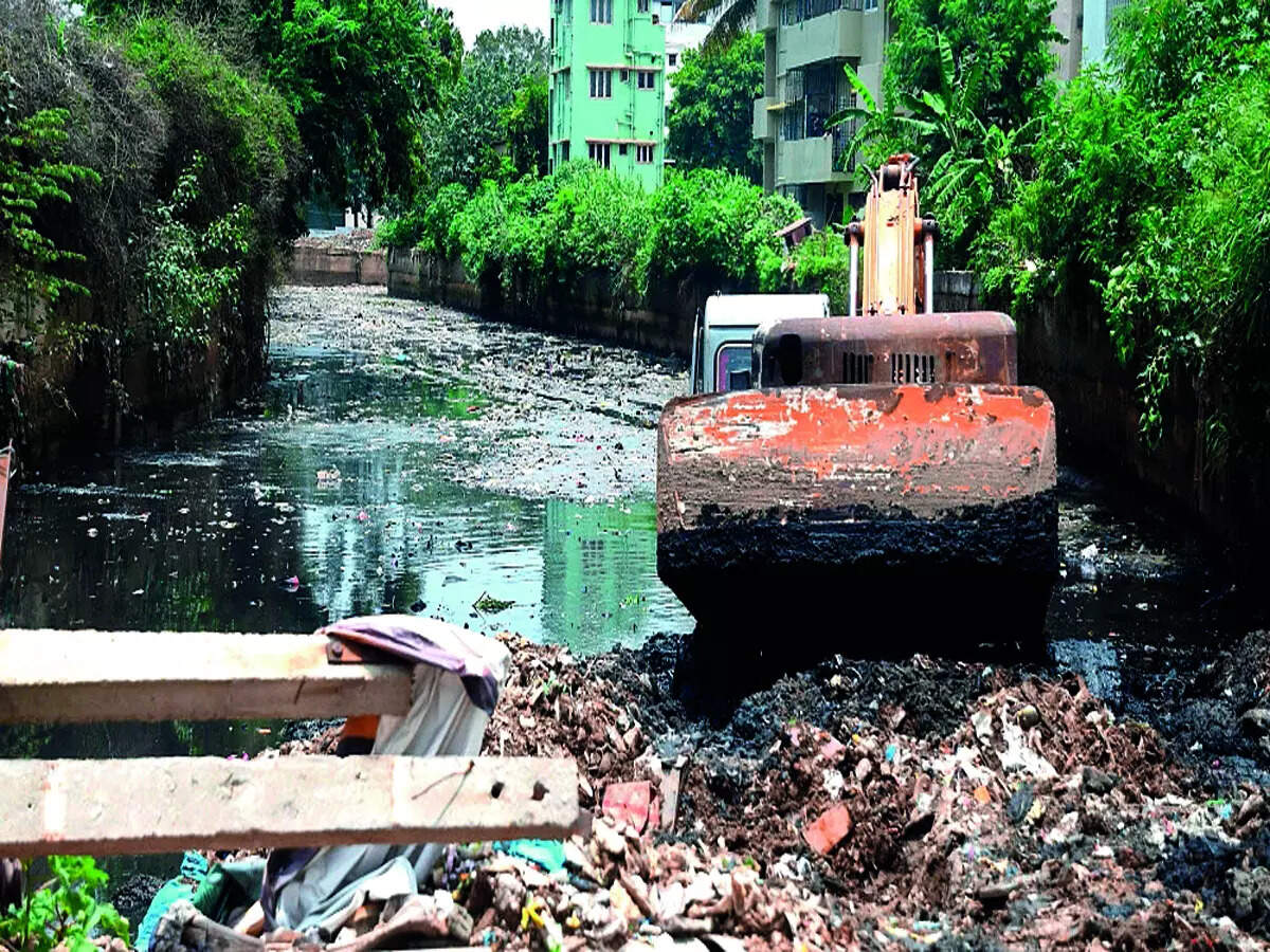 BBMP, BWSSB face heat for sewage flow in stormwater drain