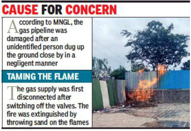 Blaze erupts in MNGL gas pipeline, brought under control in 25 minutes ...