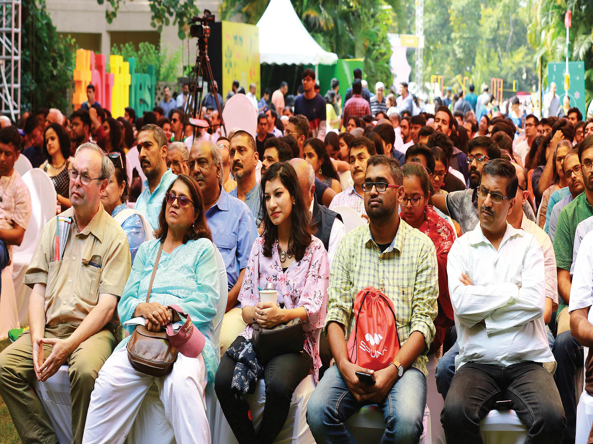 Day one of the Bangalore Literature Festival, the city’s landmark ...