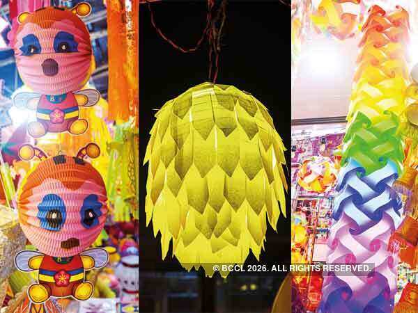 Pretty kandeels light up the night in the run-up to Diwali | Mumbai ...