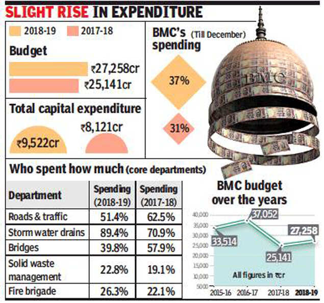 BMC New Budget February 2019: Spent Only 37% of Last Year's Budget ...