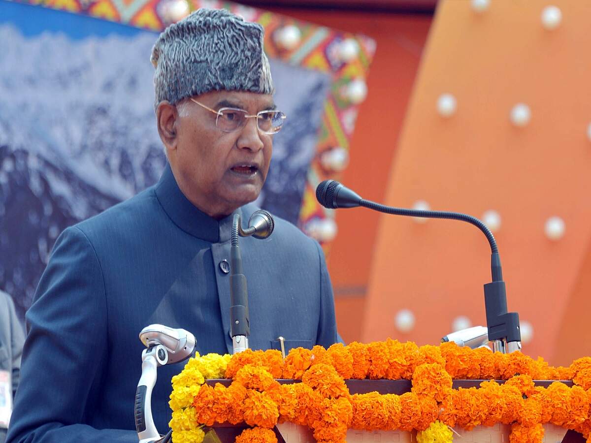 President Ram Nath Kovind accepts Maulana Azad National Urdu University ...