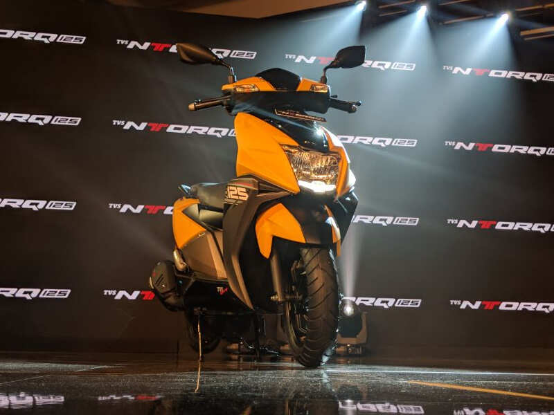TVS ENTorq 125: New TVS NTorq 125 scooter launched at Rs 58,750 ...