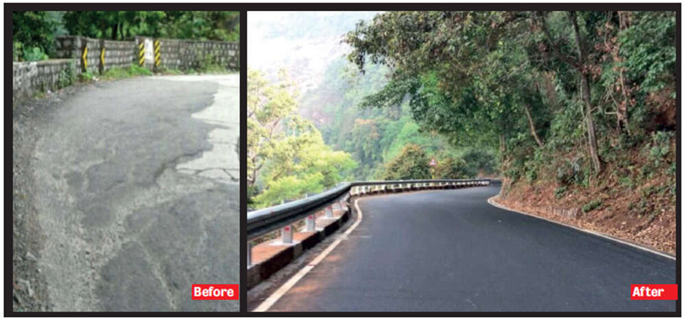 shivamogga pwd: Karnataka: It is now a joy to drive on Agumbe Ghat Road