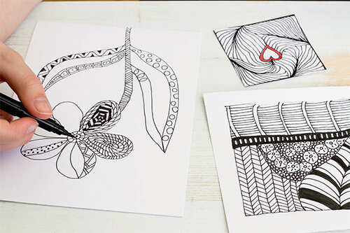 Let your pencil take a walk