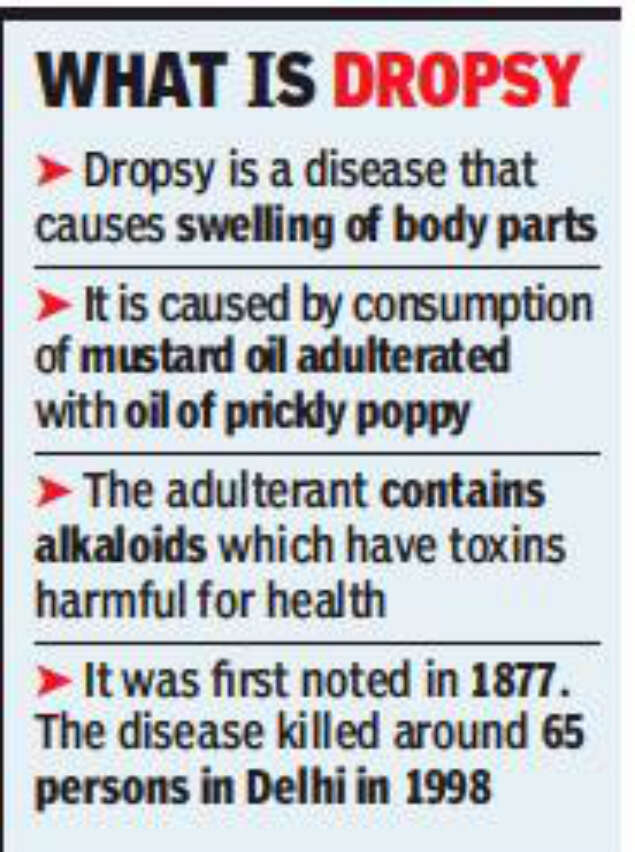 Dropsy surfaces in UP after 13 years, 4 of family dead | Lucknow News ...