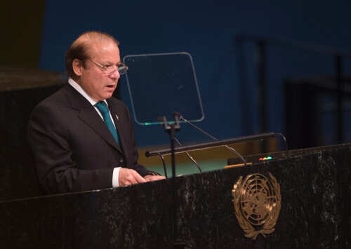 Nawaz Sharif: Baloch, Indians protest as Sharif addresses UNGA