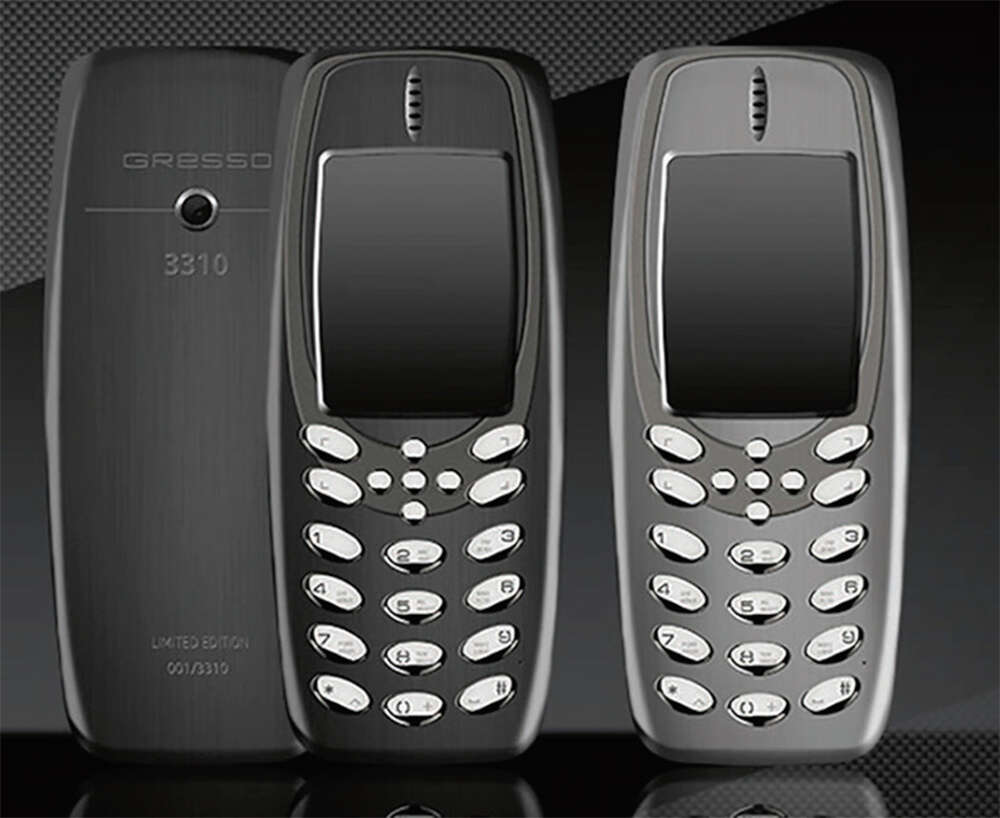 Nokia: Nokia 3310 gets a pricey titanium retro makeover