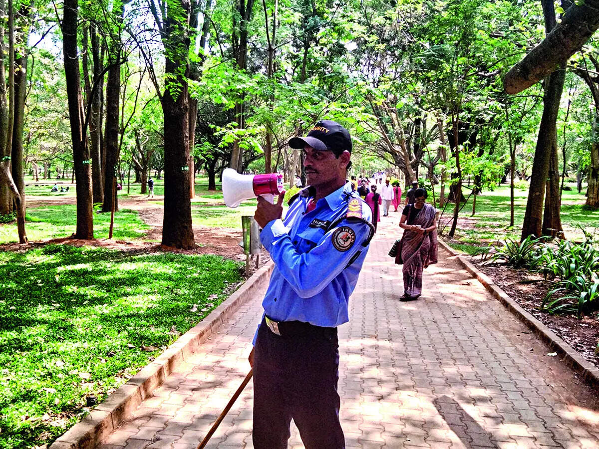 PDA patrol at Cubbon Park