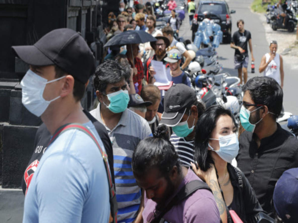 ‘Ghosts’ help Indonesian village lockdown