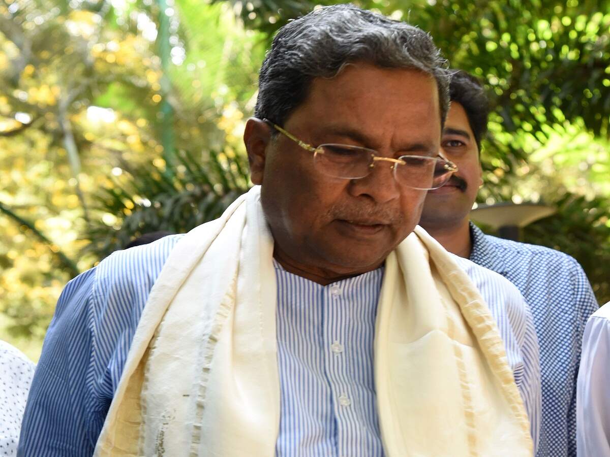 Karnataka: Siddaramaiah rules out possibility of becoming CM, says seat ...