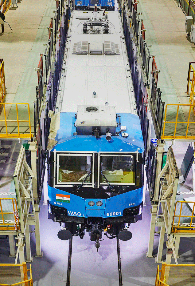 Narendra Modi: India's first electric locomotive to be flagged off ...