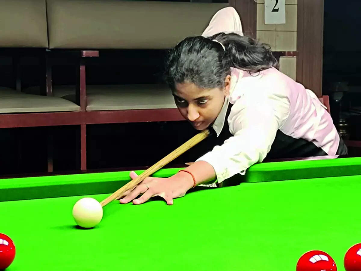 There’s no looking back for this snooker queen