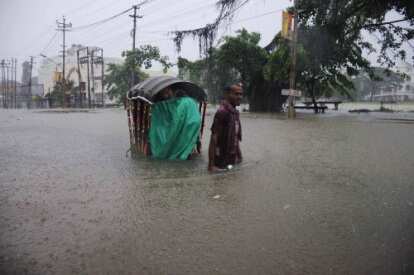 tripura: Flash floods hit Tripura due to incessant rains