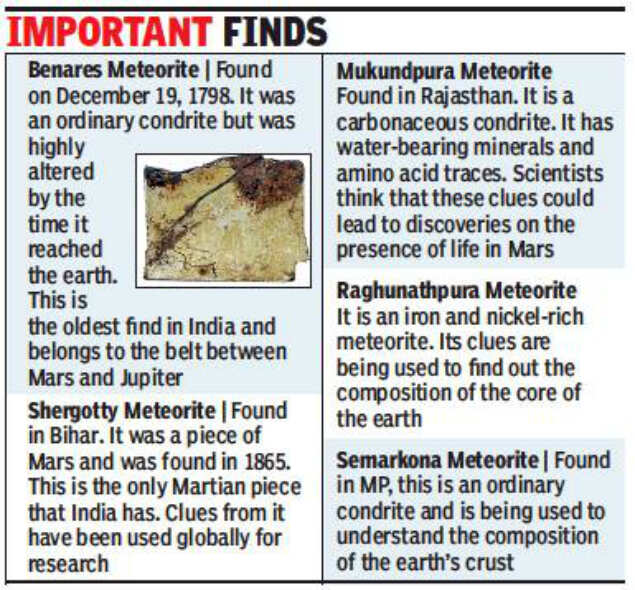 Kolkata: Geological Survey of India to showcase its meteorite ...