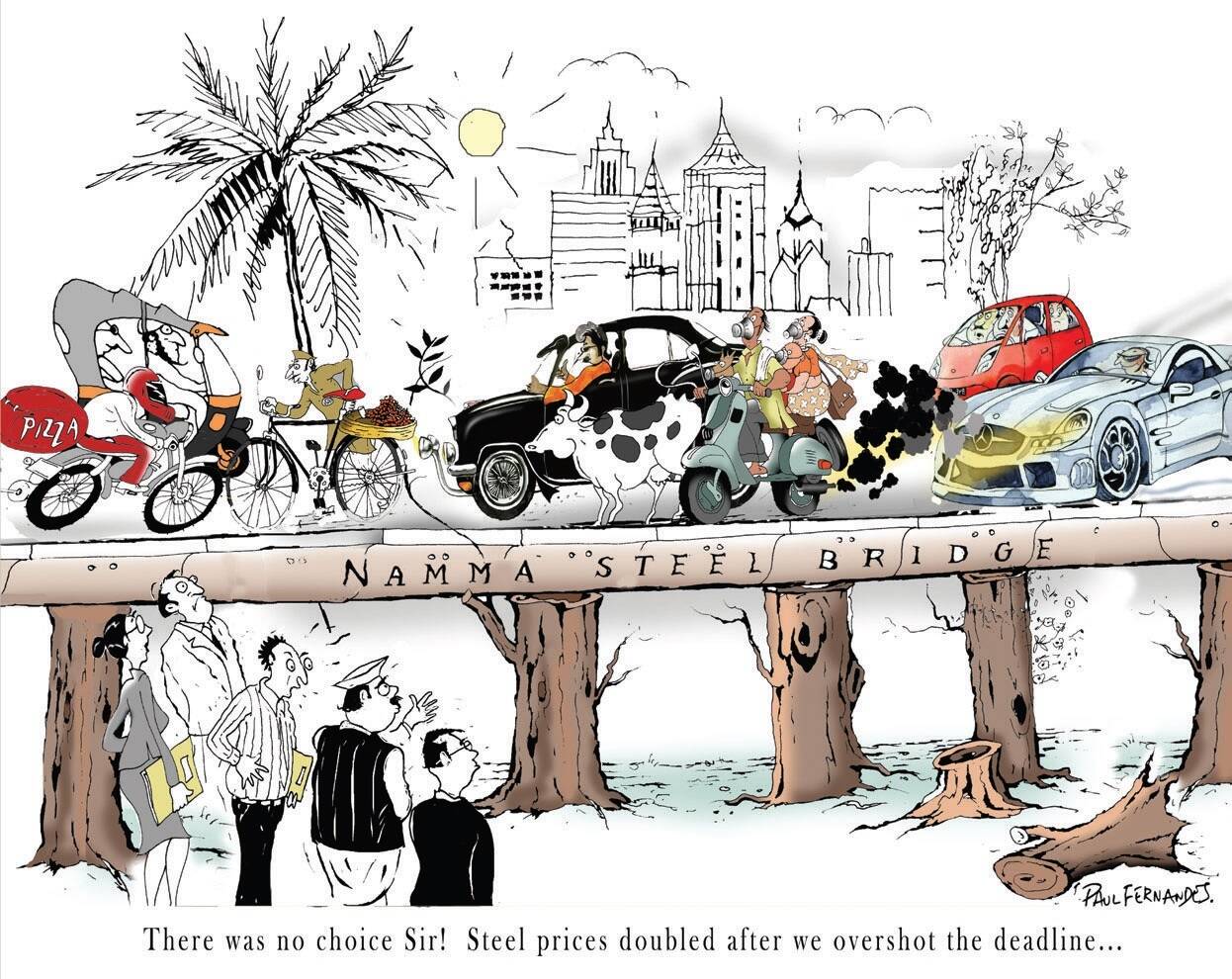 A drawing of dissent