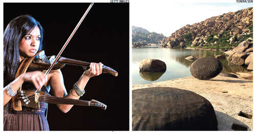 Gingger Shankar connects with Hampi