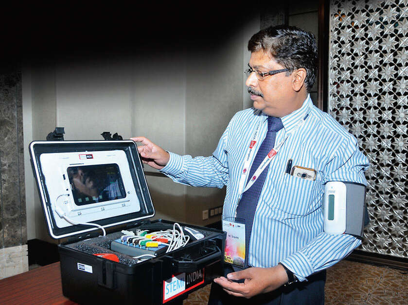 Hand-held device that can warn you of heart attack