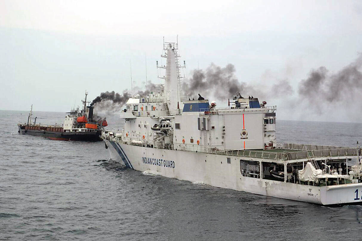 Distressed vessel saved in long op