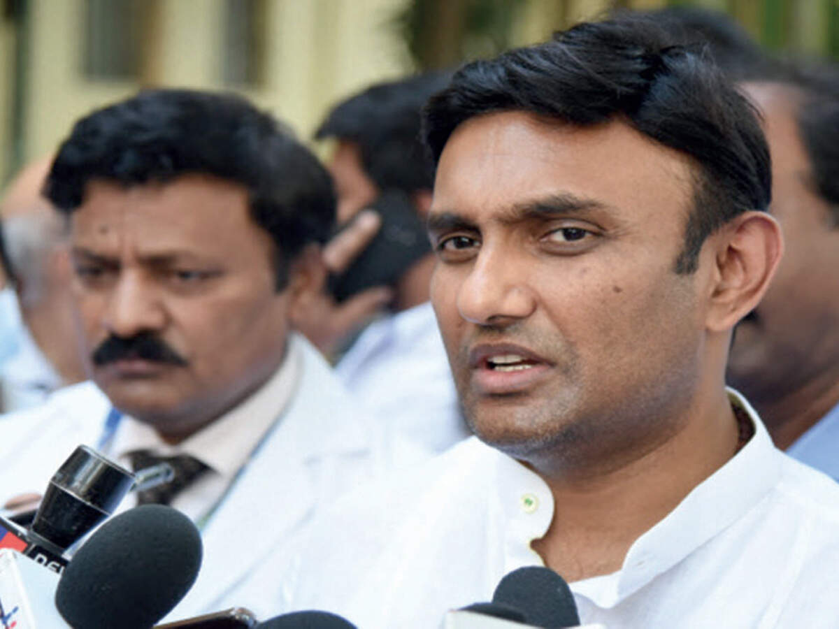 Karnataka Health Minister Dr K Sudhakar cracks down on arbitrary transfers