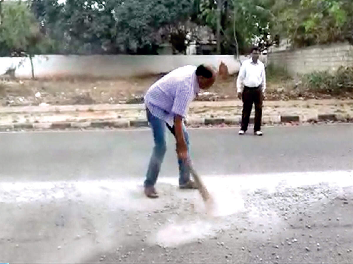 Bengaluru: ‘Jelly’ spill in Judicial Layout puts BBMP on a sticky wicket