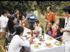 Breaking bread with strangers