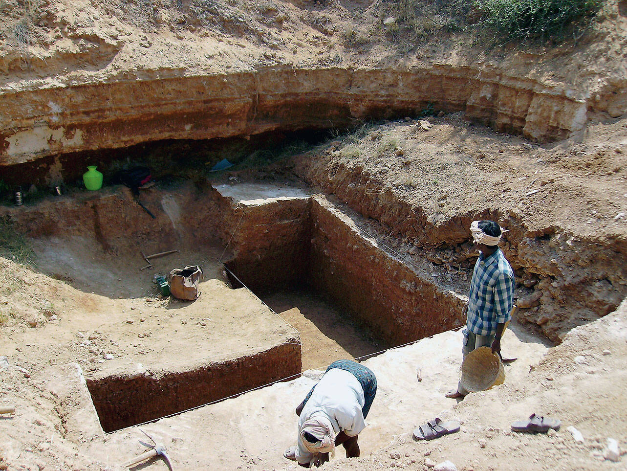 Arrival of the first Indian