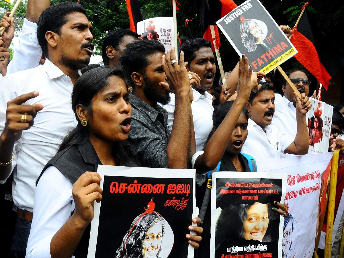 Fathima Latheef suicide case: Amid protests, IIT-M asks people not to ...