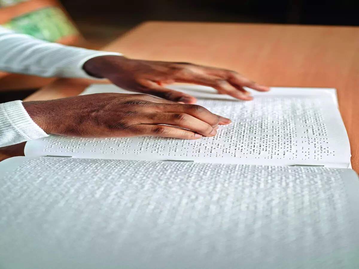 Braille-embossed display cards to help visually impaired reach out to ...